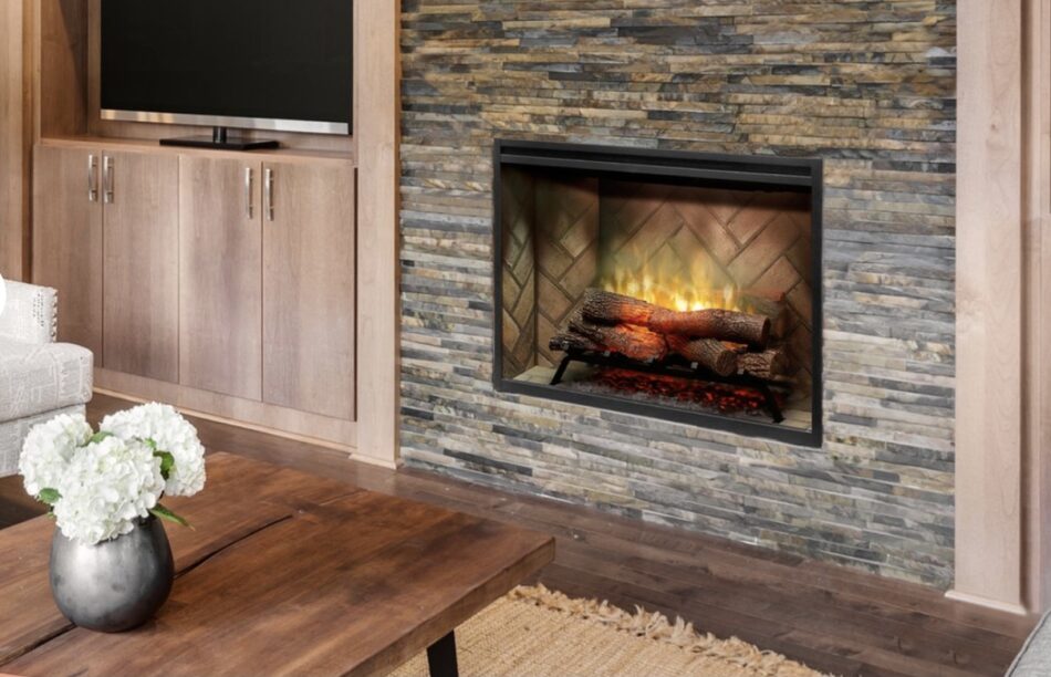Dimplex Revillusion 36” Herringbone Built In Firebox - The Hearth and ...