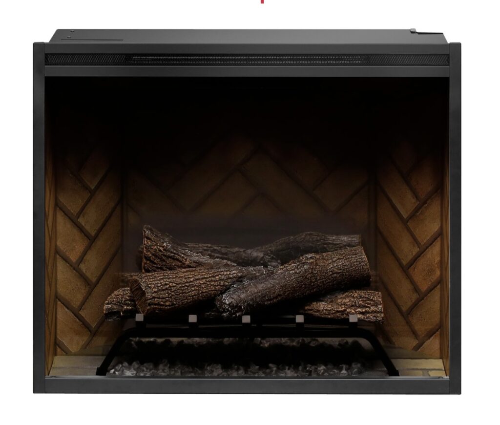 Dimplex Revillusion 36” Herringbone Built In Firebox - The Hearth and ...