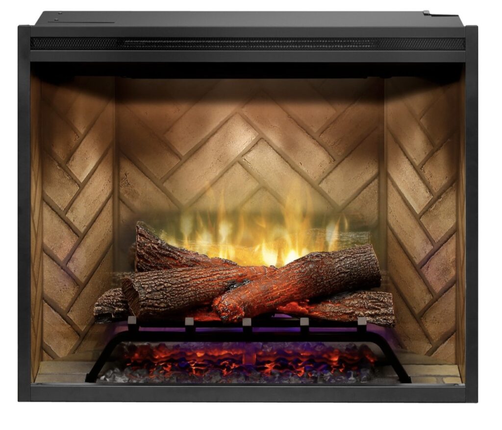 Dimplex Revillusion 36” Herringbone Built In Firebox - The Hearth and ...