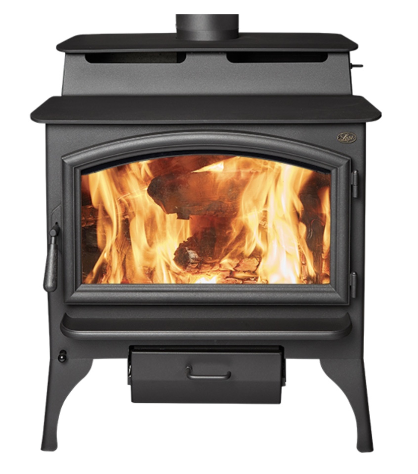 Lopi - Evergreen NexGen-Hybrid Wood Stove - The Hearth and Grill Shop