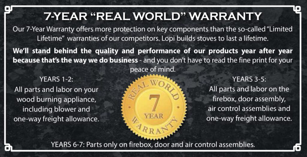 Lopi - Evergreen NexGen-Hybrid Wood Stove - The Hearth and Grill Shop