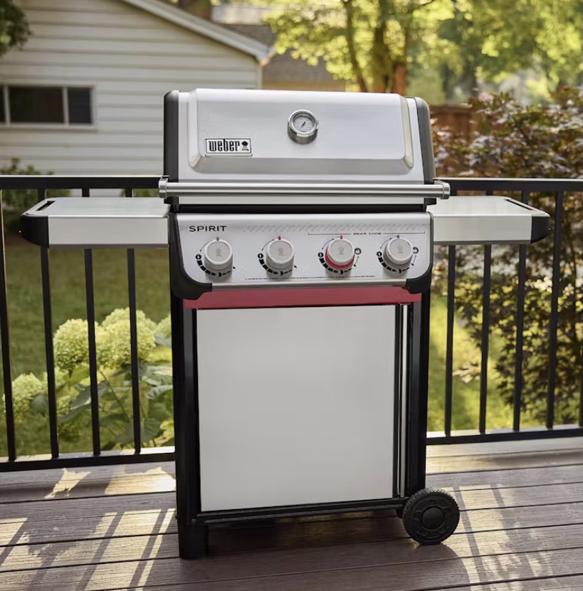 Weber Spirit S-425 Gas Grill (LP Gas) - #1500790 SS New Style - The ...